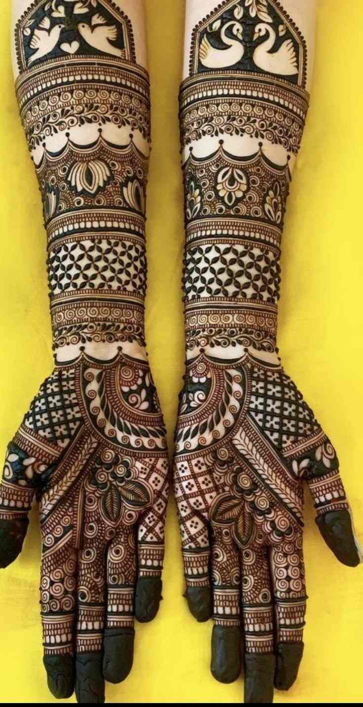 Top 20+ Full Hand Mehndi Designs 2025 For Wedding
